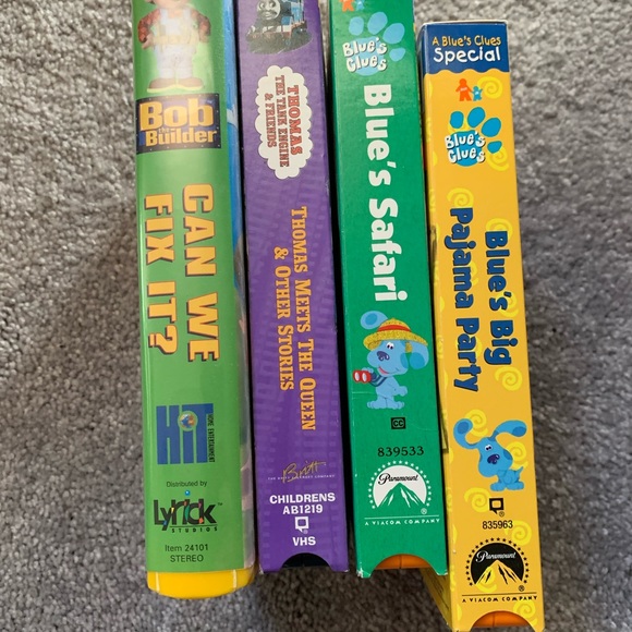 Other | Old School Vhs Tapes Of The Best Childrens Programming | Poshmark